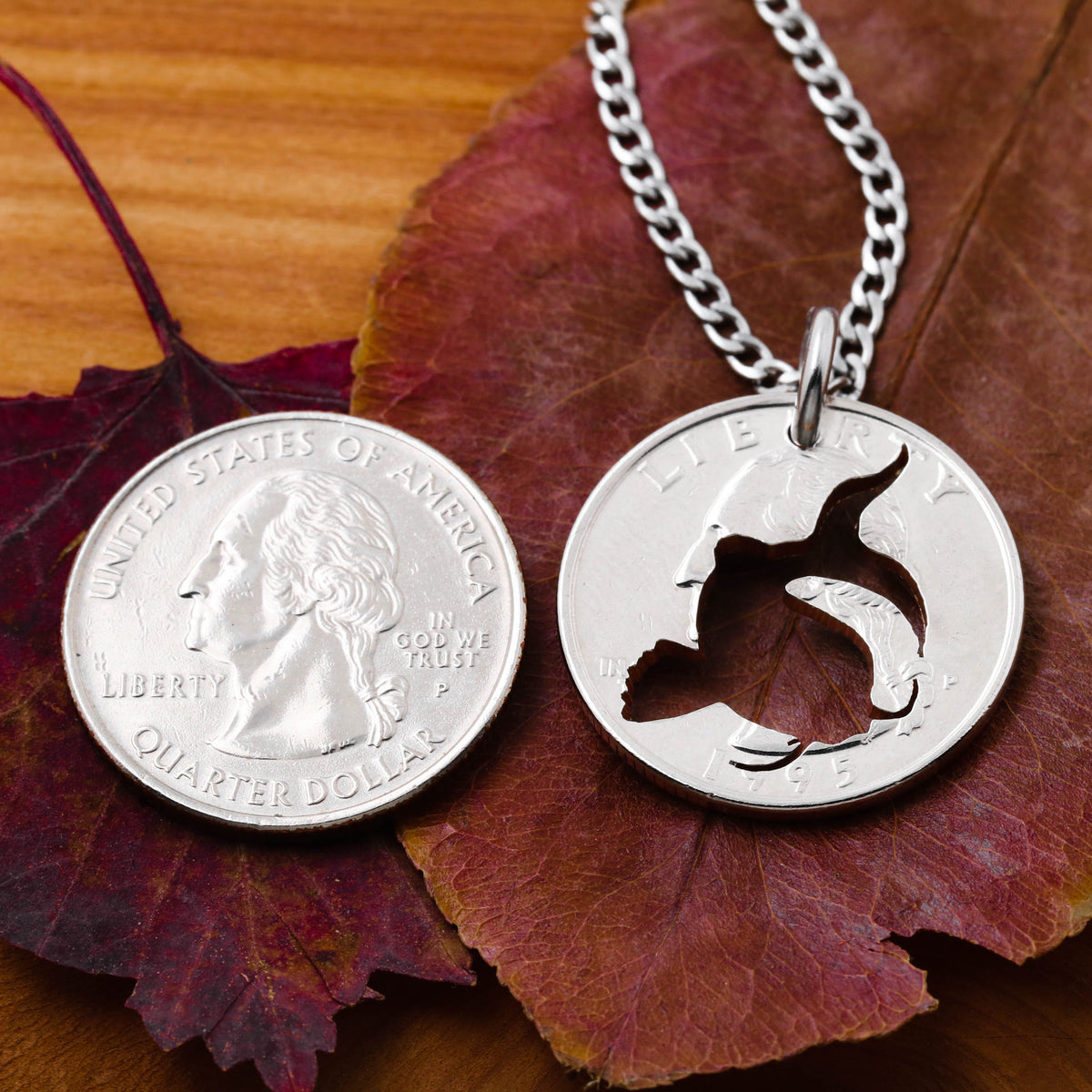 Moustache Fish Silhouette Necklace, French Catfish, Italian Mustache ...