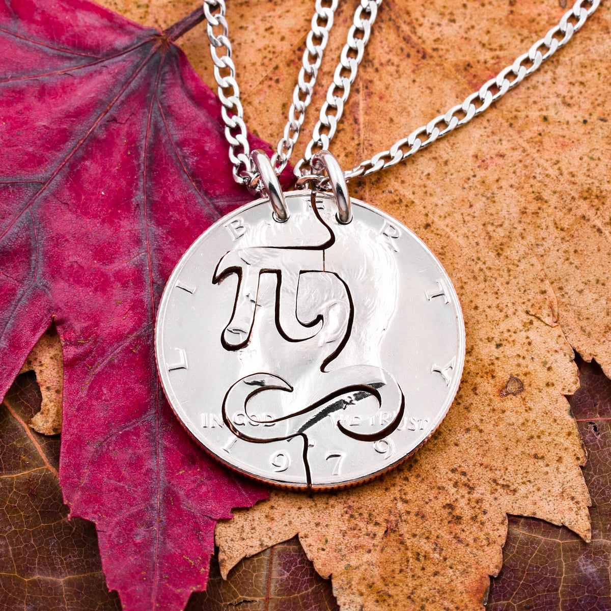 Interlocking Pi and Infinity Symbols, Math Necklaces – Namecoins